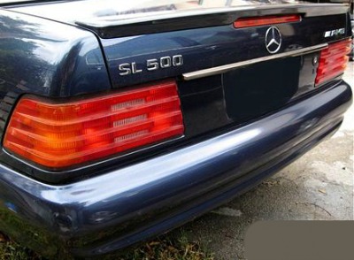 Mercedes Benz SL R129 Sport Style Flush Mount Rear Lip Spoiler (1990-2001)