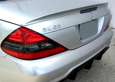 Mercedes Benz SL R230 AMG Style Rear Lip Spoiler (2002-2011)