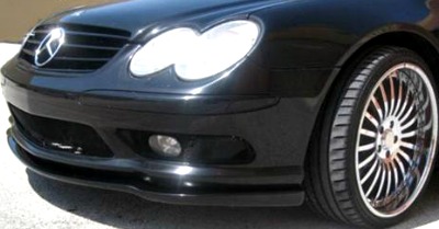 Mercedes Benz SL R230 EURO Style Front Lip Spoiler (2002-2006)