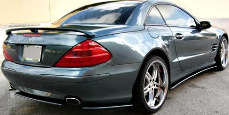 Mercedes Benz Rear Spoilers for the SL, SLK & CLK