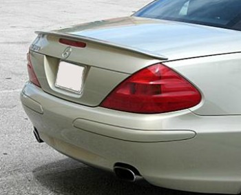 Mercedes Benz SL R230 EURO Style Rear Lip Spoiler (2002-2011)