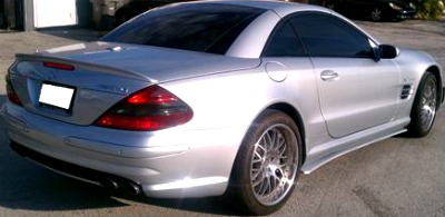 Mercedes Benz Rear Spoilers for the SL, SLK & CLK